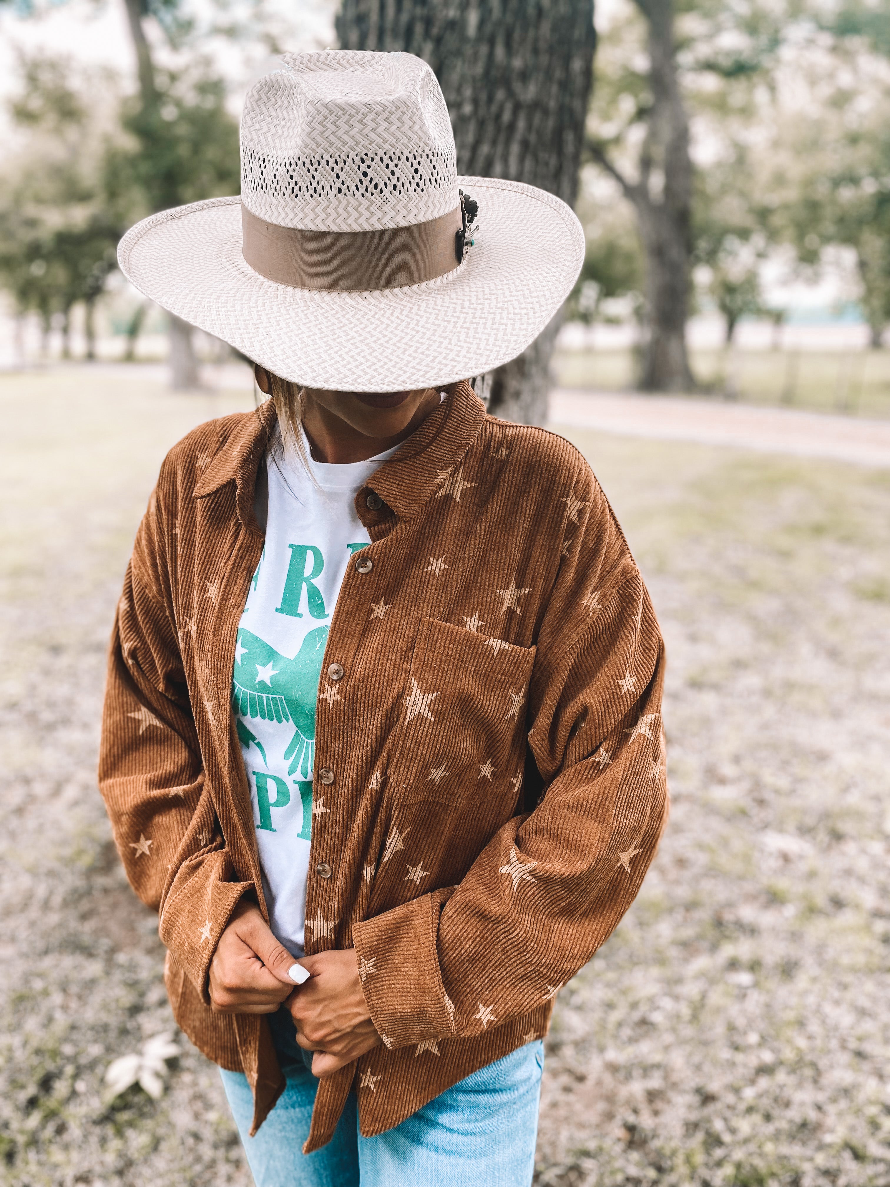 Star Oversized Shacket – Harp and Finn